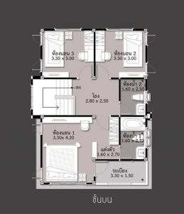 Modern Town House Style 3-Bedroom Single Detached House - Cool House ...