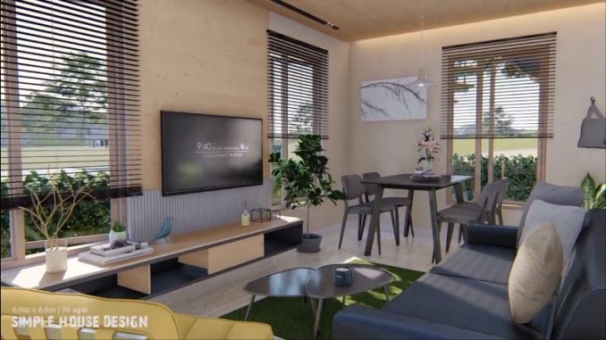 Modest One Bedroom House with a Roof Deck - Cool House Concepts