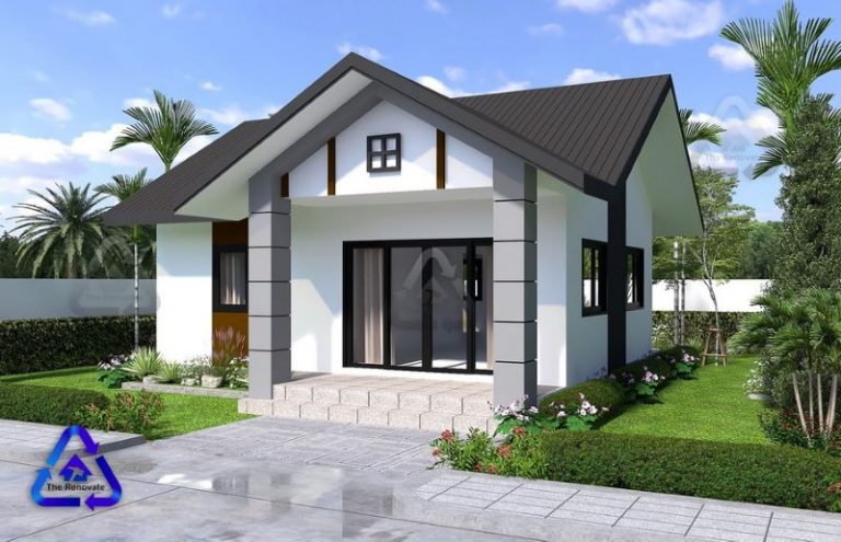 Simple Bungalow House Plan with Minimalist Theme - Cool House Concepts