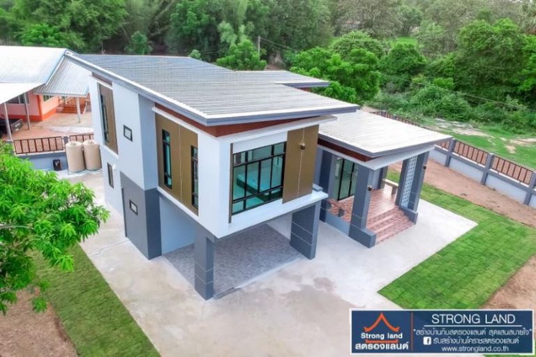 Contemporary Split Level Home Design with Elegant Exterior - Cool House Concepts